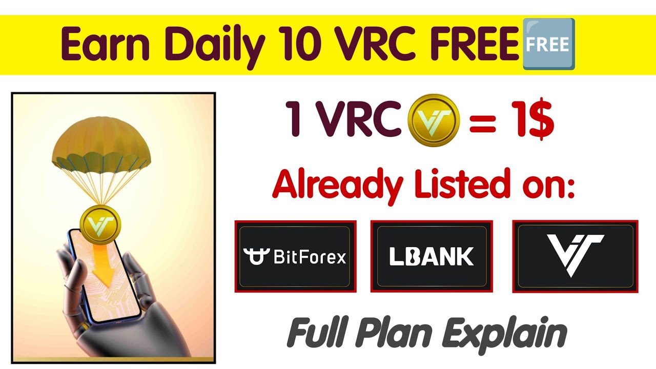 WHAT IS VRC COIN | VRC COIN KIYA HAI | HOW TO EARN VRC COIN | VRC COIN ...