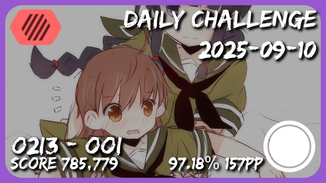 2025-09-10 Daily Challenge | osu!Lazer - YouTube