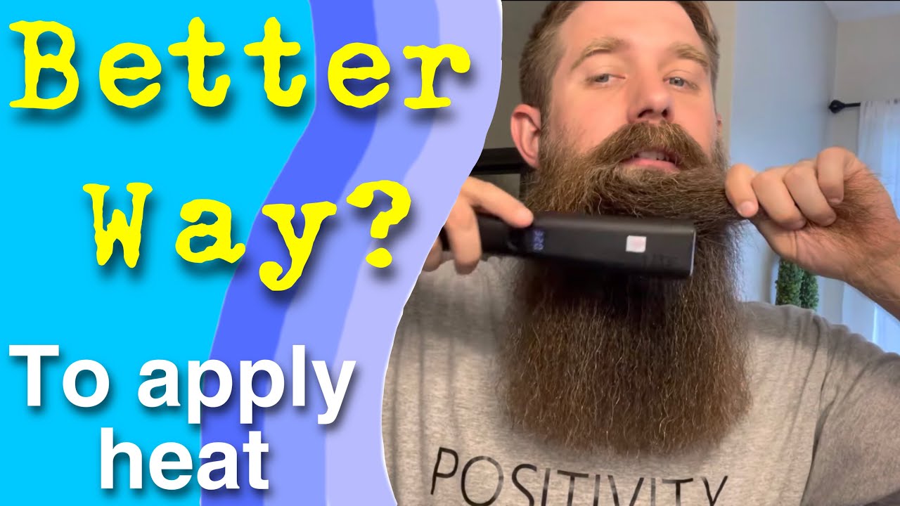 A Better Way to Apply Heat to your Beard? - Layers - YouTube