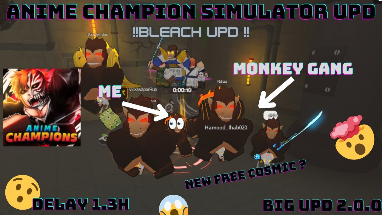 Anime champion simulator Upd 2.0 - YouTube