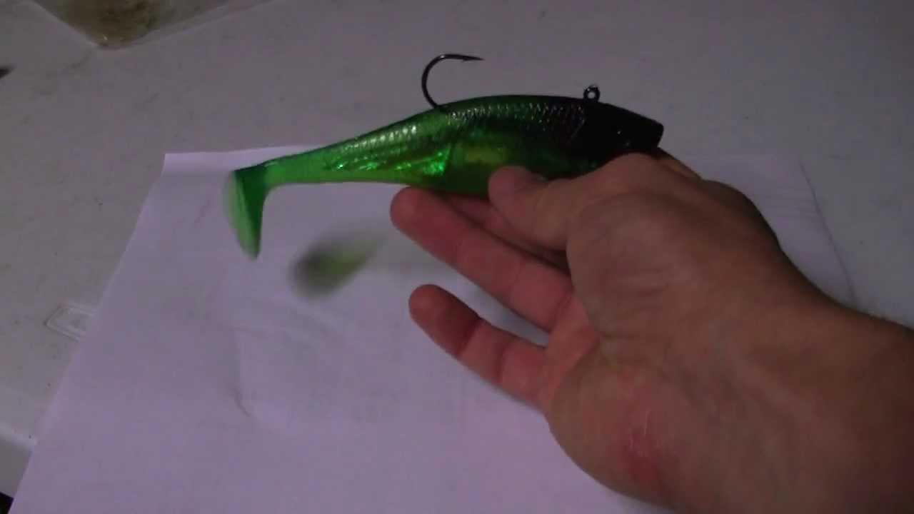 Deep sea / lake light flashing lure Salmon, Bass and other fish - YouTube