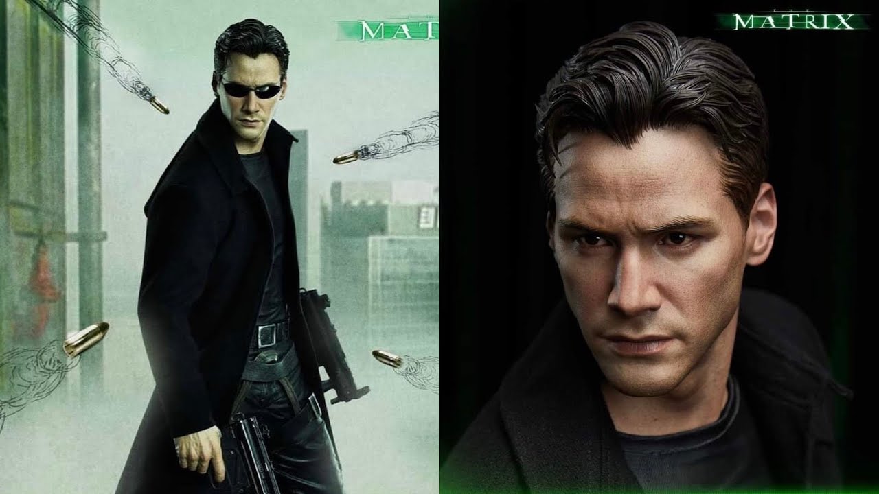New The Matrix Neo 1/3 scale statue revealed by Blitzway - YouTube