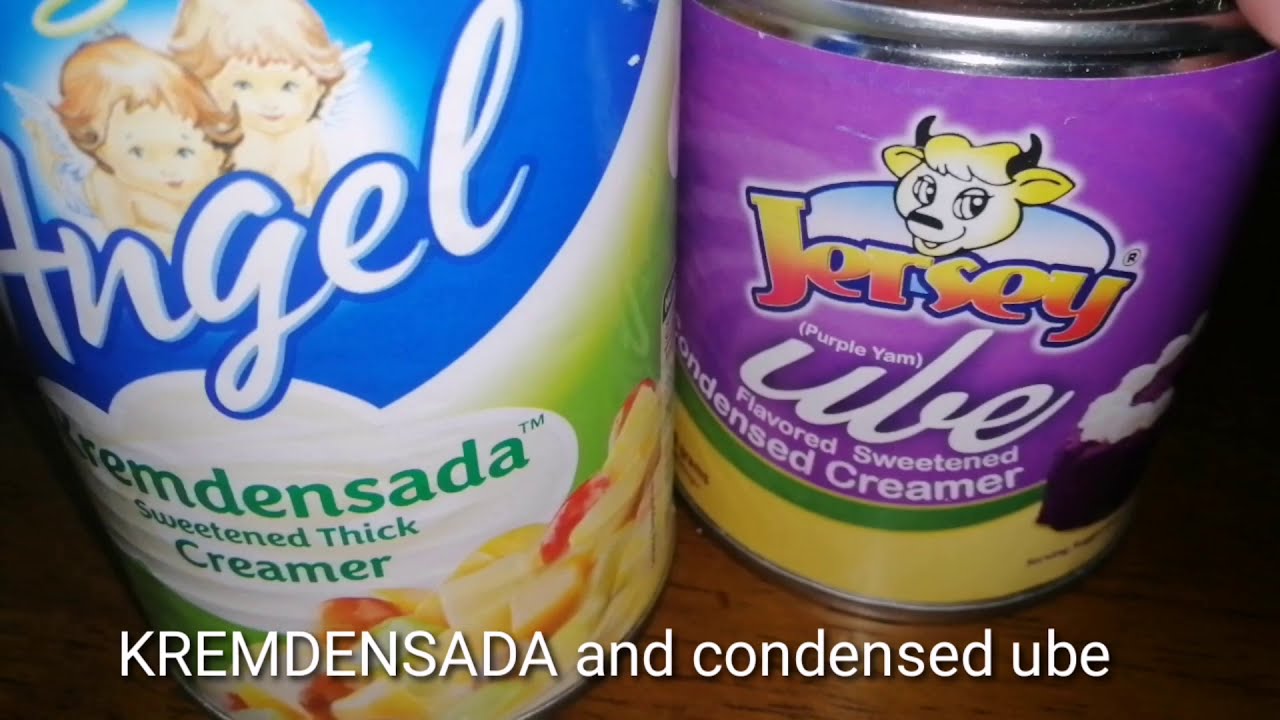 UBE ICE CREAM 2 INGREDIENTS ONLY- KREMDENSADA AND UBE CONDENSED ...