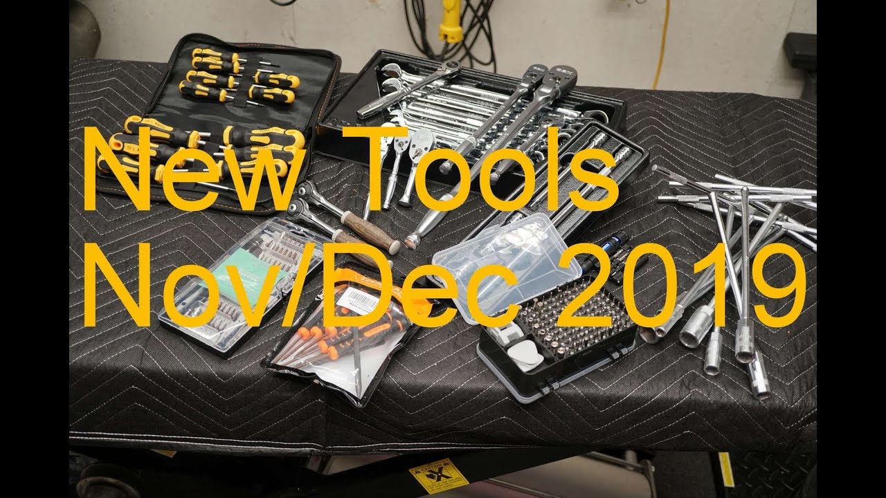 New Tools Nov/Dec 2019 - YouTube