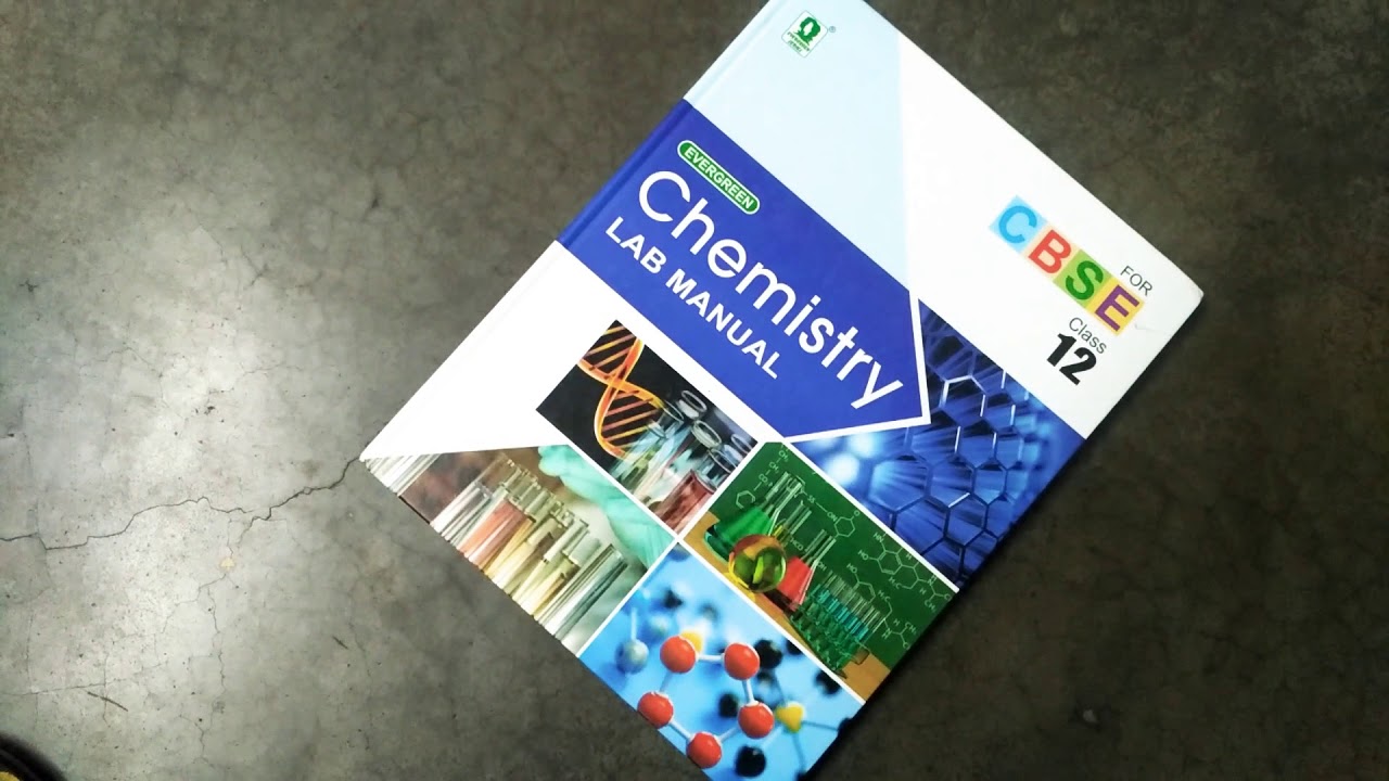 CHEMISTRY PRACTICAL FILE FOR CLASS 12 - YouTube