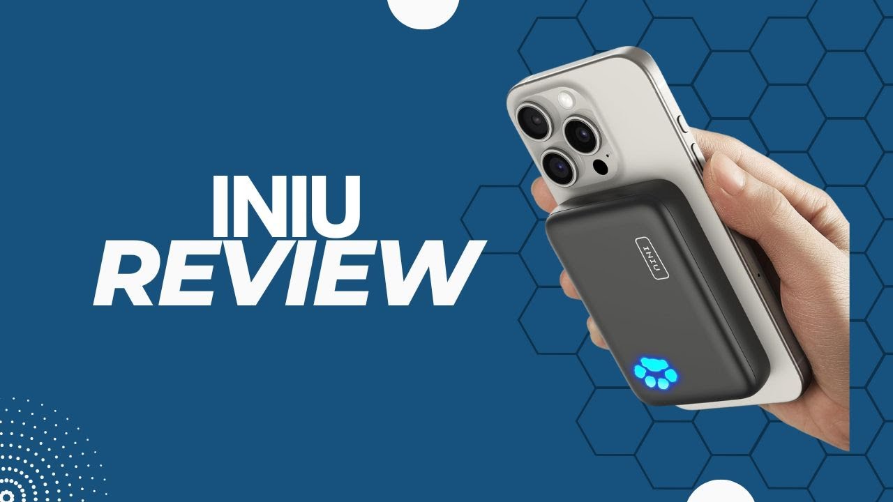 Review: INIU Magnetic Battery Pack Compatible with MagSafe, Compact ...