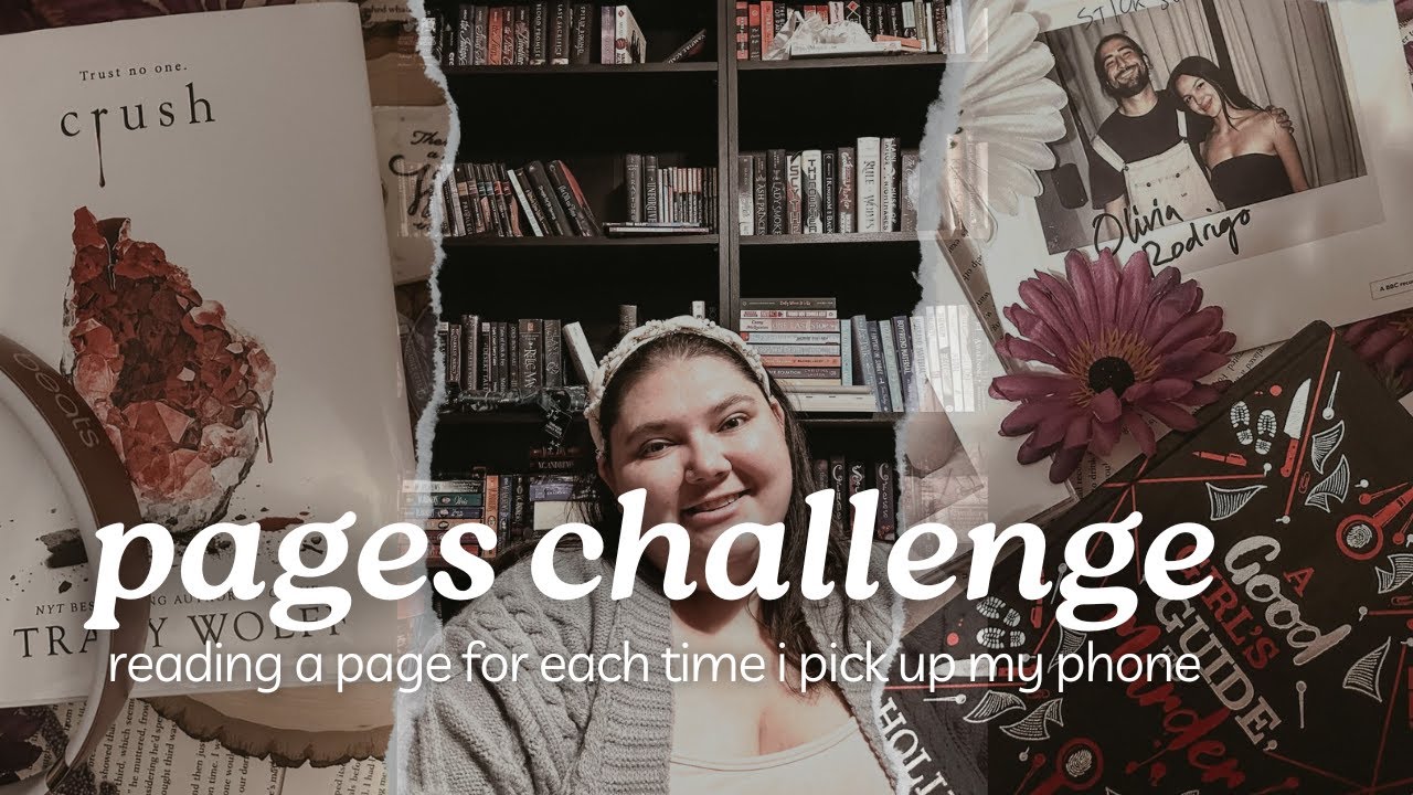 reading a page for each time i picked up my phone | reading challenge ...