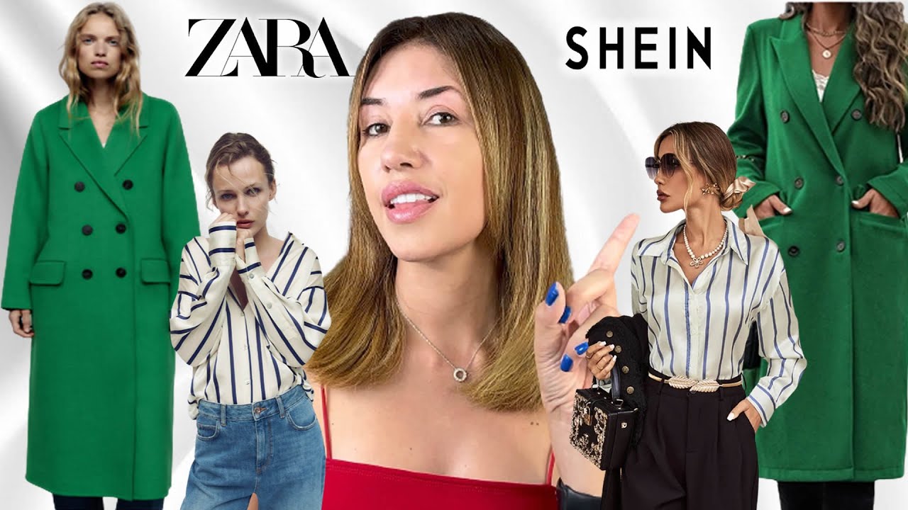 SHEIN x ZARA| Roupas da ZARA na SHEIN pela METADE do PREÇO! EPISÓDIO 43 ...
