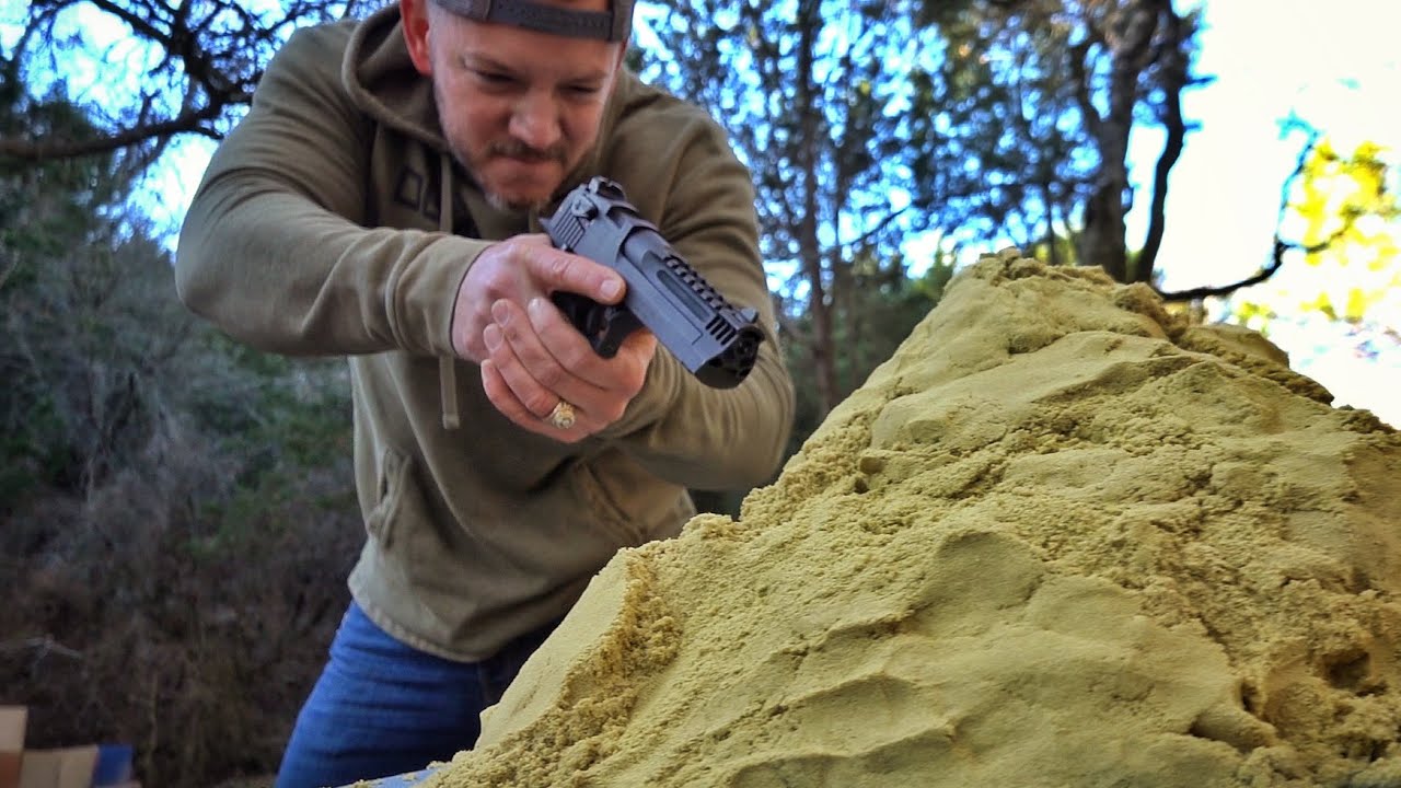 Is Kinetic Sand Bulletproof? Some Weird Stuff.... - YouTube