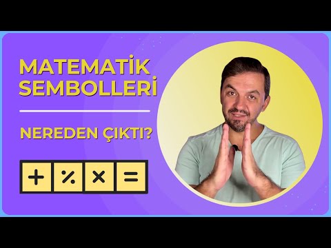 Matematik Sembolleri Nereden Geliyor? ➕  ➖ ✖️ ➗ #matematik
