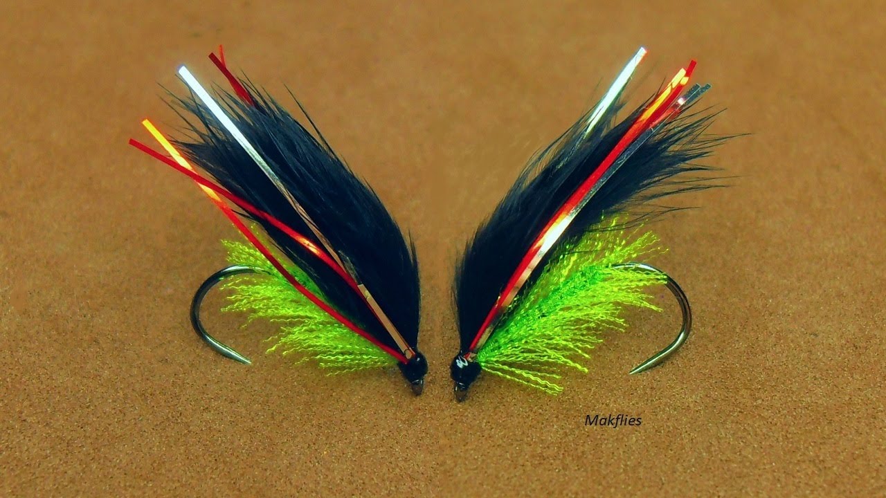 Fly Tying a Organza Cormorant by Mak - YouTube
