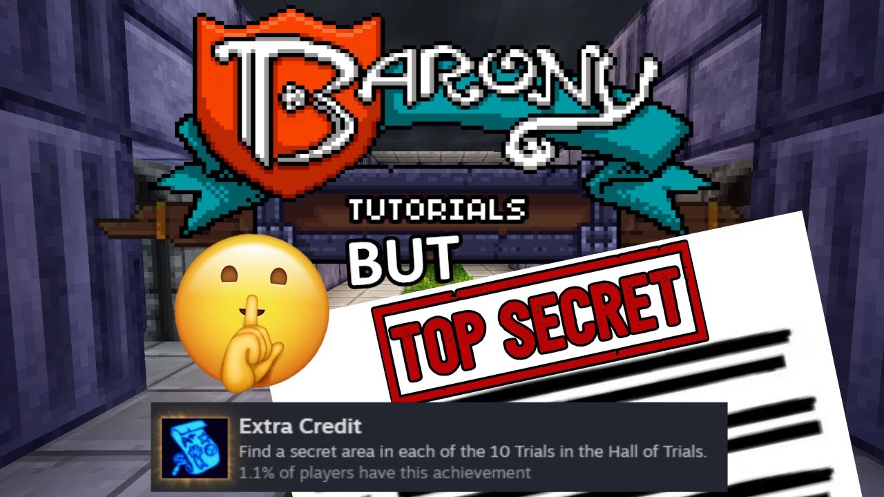Only 1% of Players Found These EASY Secrets - Barony: Extra Credit ...