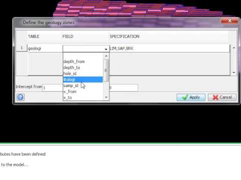 Tutorial surpac 6.3 part 2 Block Model - YouTube