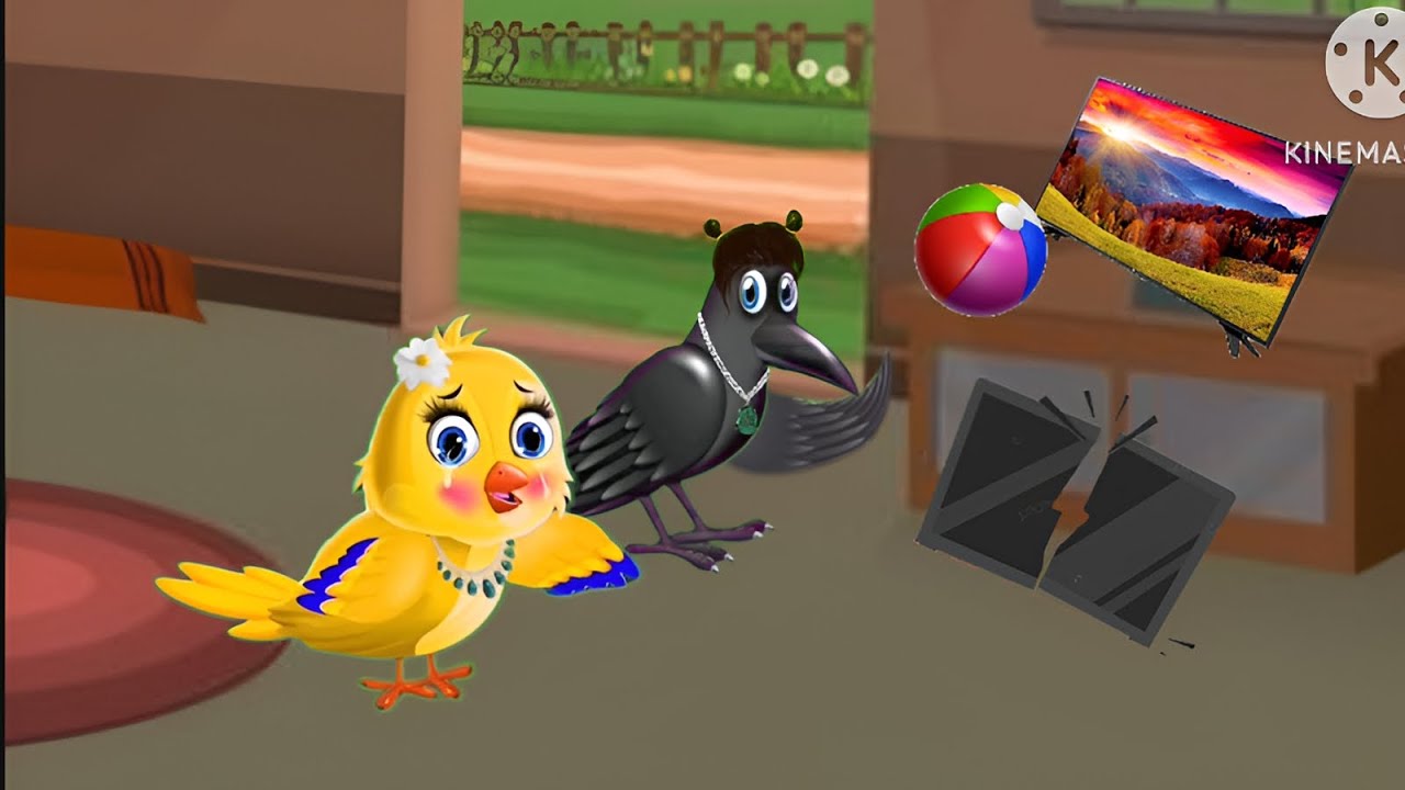 tuntuni achi cartoon/ tony chidiya/ Jano ki story/ Hindi Kahani ...