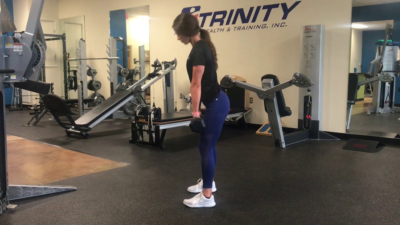 Dumbbell RDL - YouTube