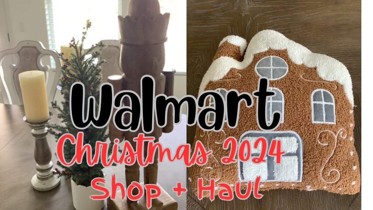 NEW! 2024 WALMART CHRISTMAS DECOR 2023 // CHRISTMAS SHOP WITH ME ...