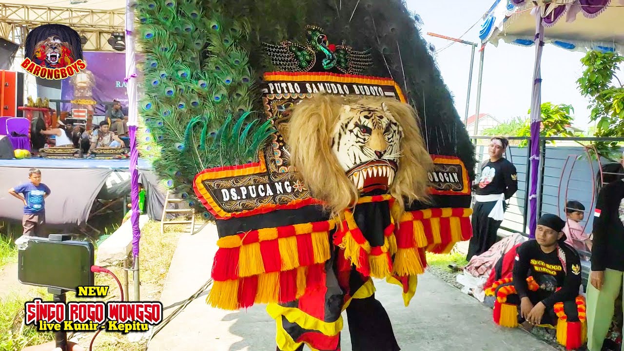 REOG PONOROGO ASLI BLORA | Barongan New Singo Rogo Wongso live Kunir ...