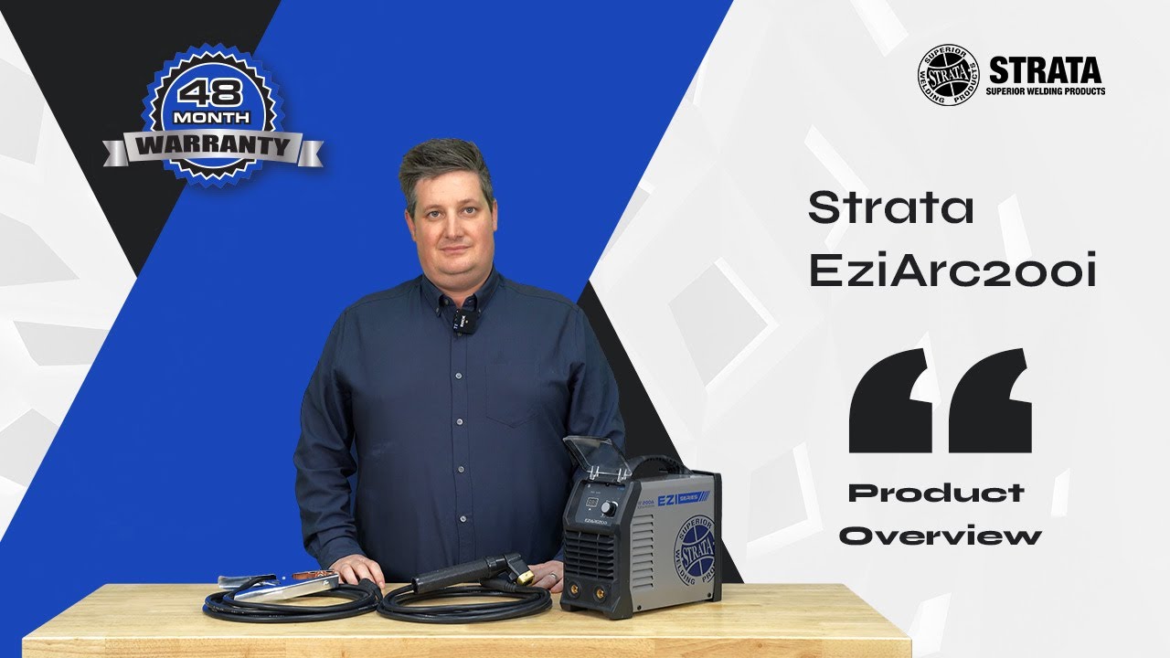 Strata EziArc200i Inverter Welder Overview - YouTube