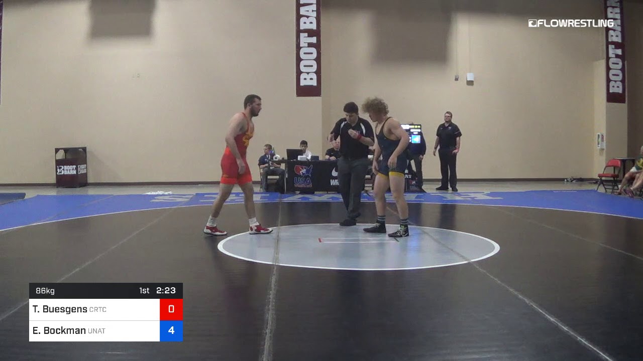 86 Kg Cons 32 2 Tyler Buesgens Cyclone RTC Vs Evan Bockman Unattached ...