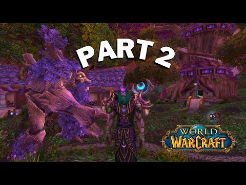 Night Elf Starting Zone | 2. Dolannar | Teldrassil | Wow Zone Lore ...