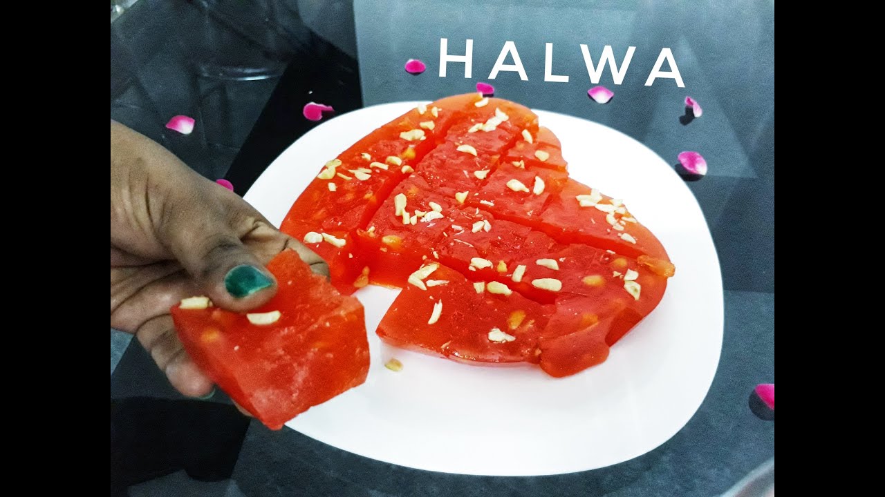 Navarathri Special Halwa || Bombay Karachi Halwa || Soft & Tasty Red ...