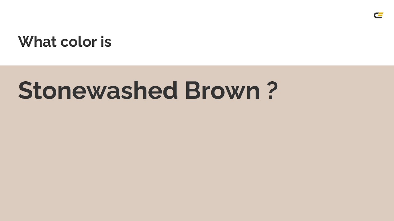 Stonewashed Brown color #dcccc0 hex color - Orange color - Cool color ...