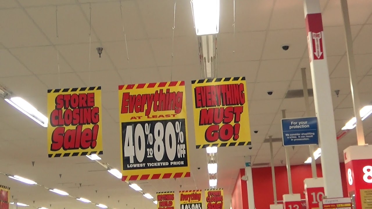 Another Kmart Store Closes It's Doors - YouTube