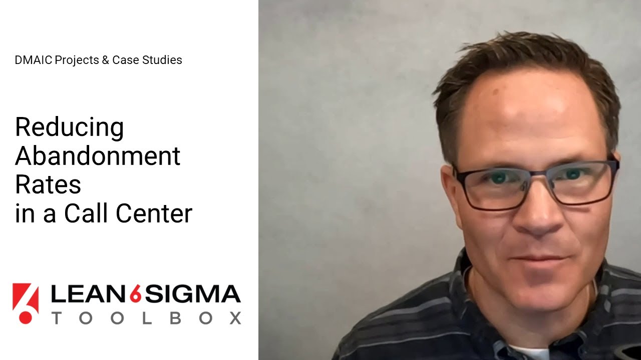 DMAIC Project Reducing Abandonment Rates in a Call Center - YouTube