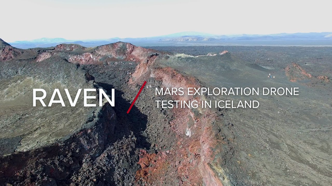 RAVEN | Mars Exploration Drone Testing in Iceland - YouTube