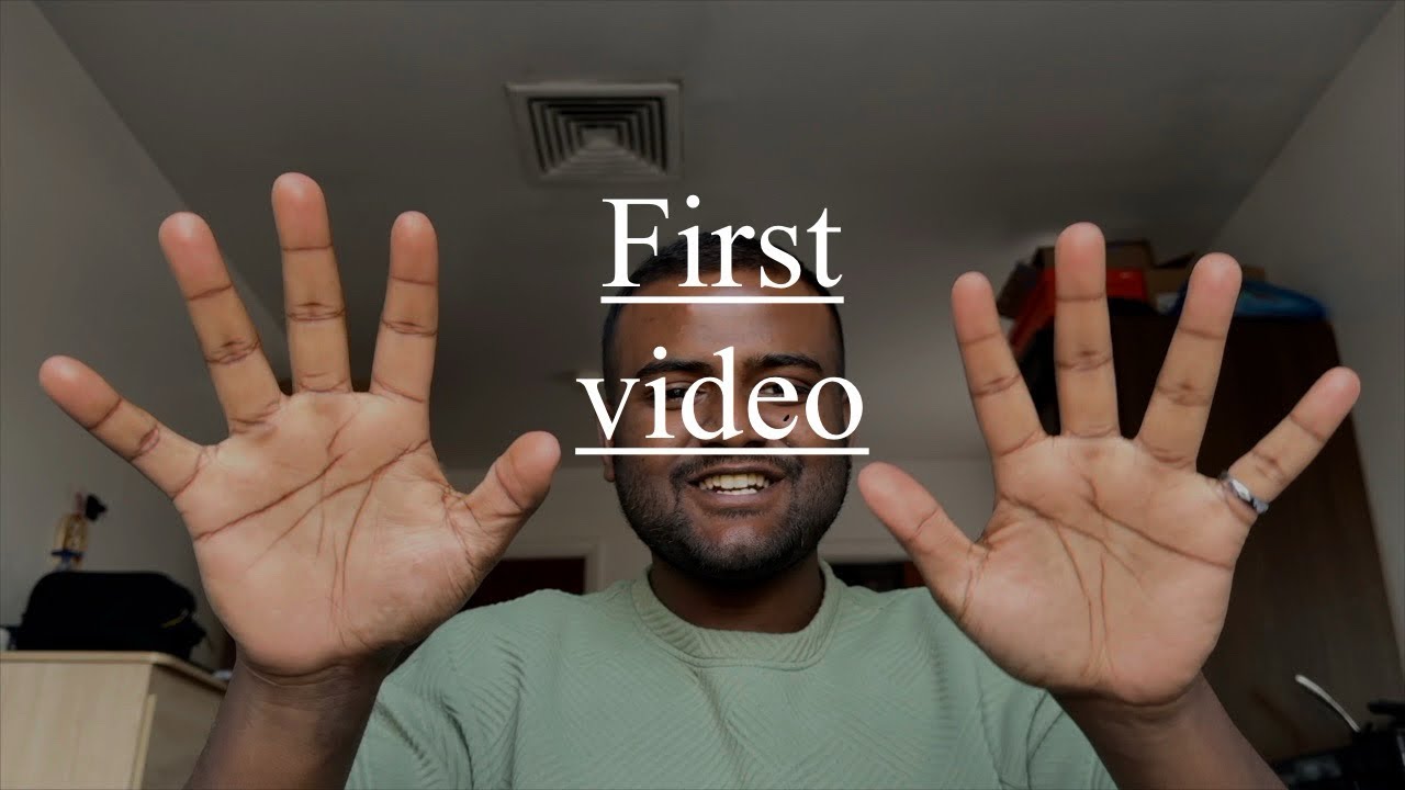 MY FIRST VIDEO😁😁… - YouTube