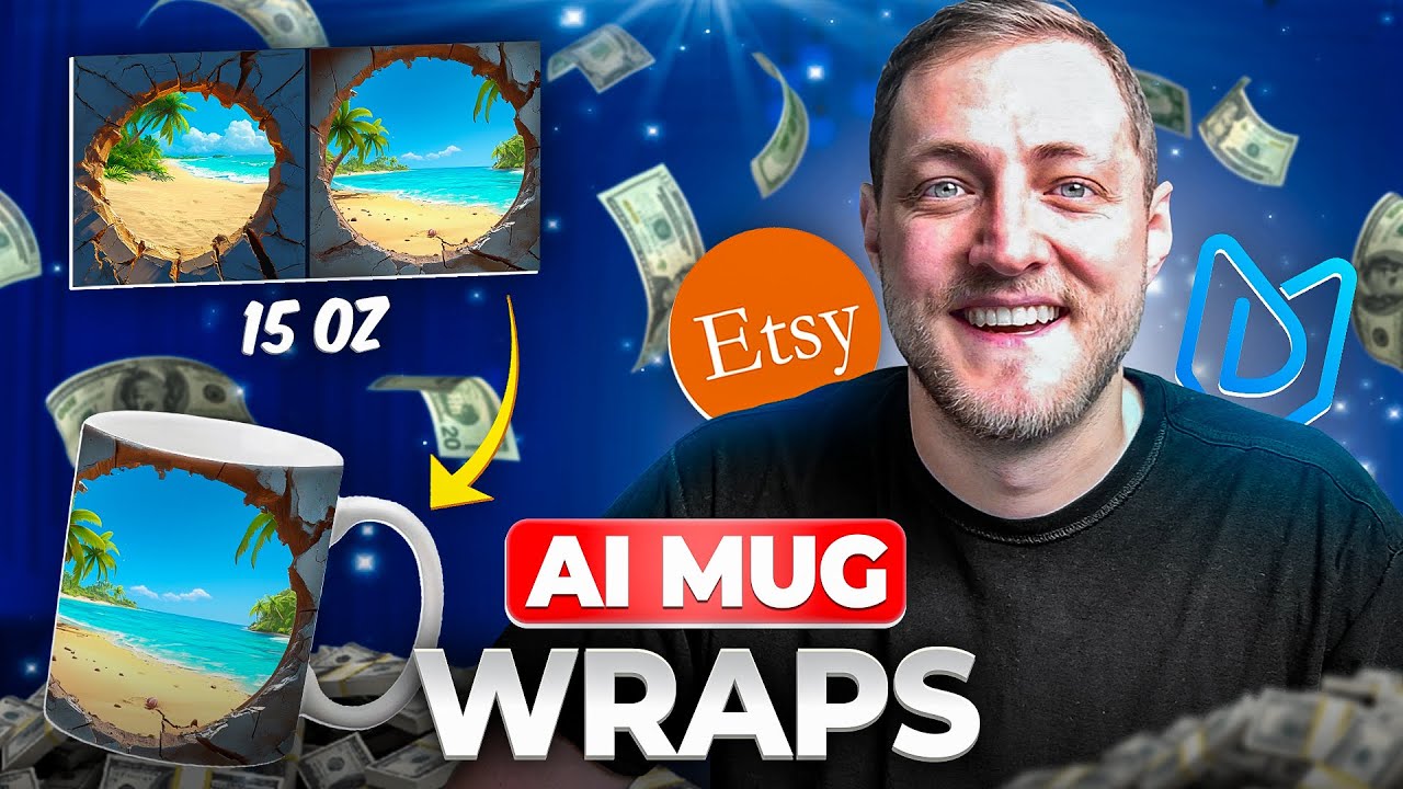 How To Create & Sell AI Mug Wraps on Etsy Fast with MyDesigns - YouTube