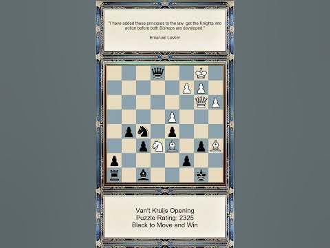 Can you beat a FIDE Master? 2325 ELO Chess Puzzle - YouTube