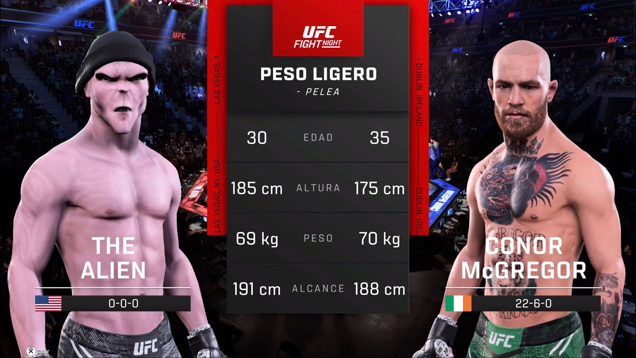 Conor McGregor vs. Alien Human Hybrid - EA Sports UFC 5 - Epic Fight ...