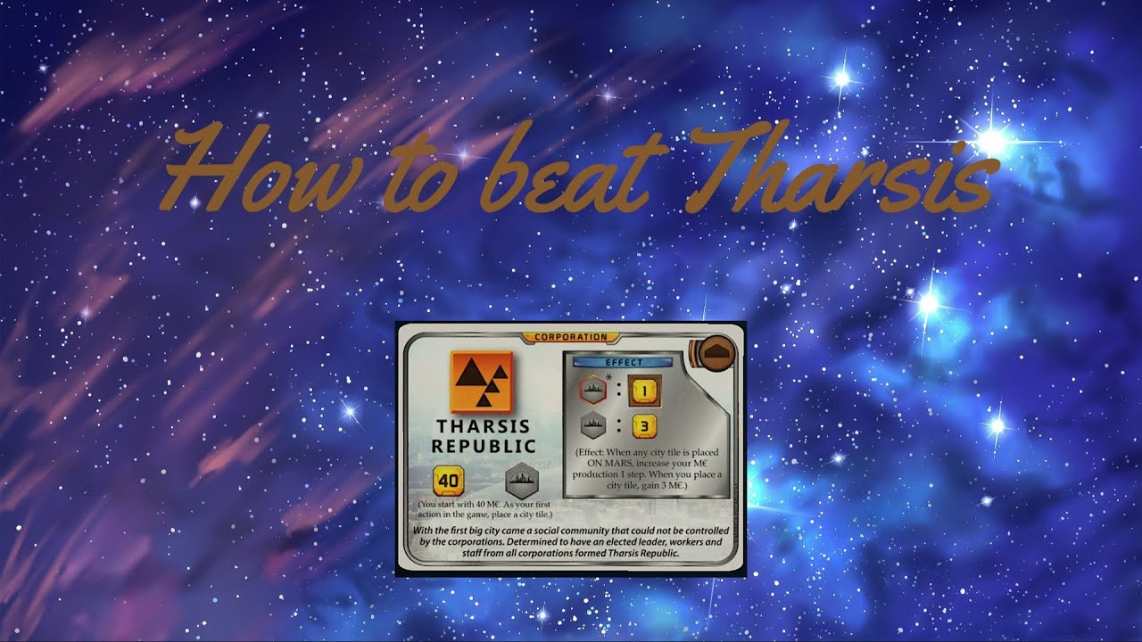 How to beat tharsis - YouTube