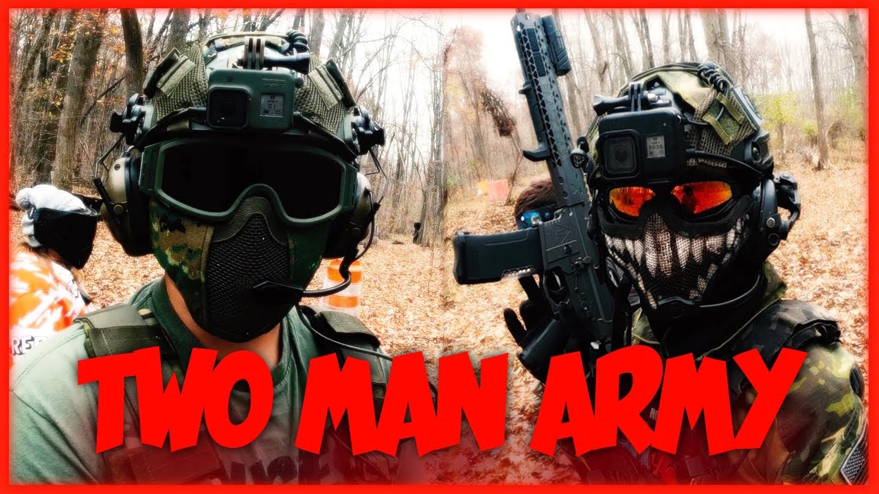 Two Man Army Airsoft Gameplay! - YouTube