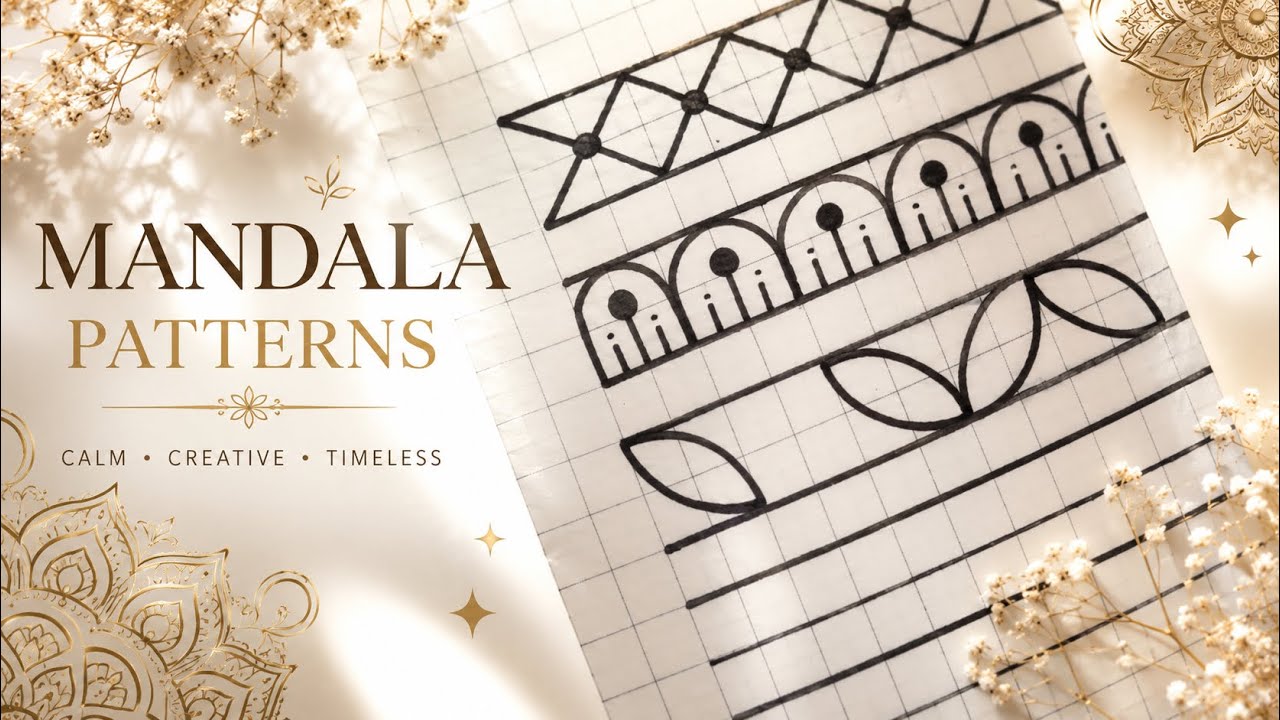 Mandala Patterns Part 1 | Easy to Draw - YouTube