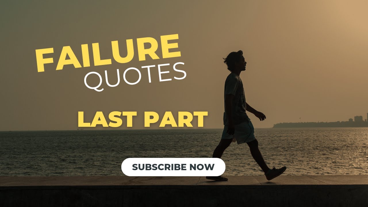 Failure Quotes | Best Failure Quotes Part 4 - YouTube