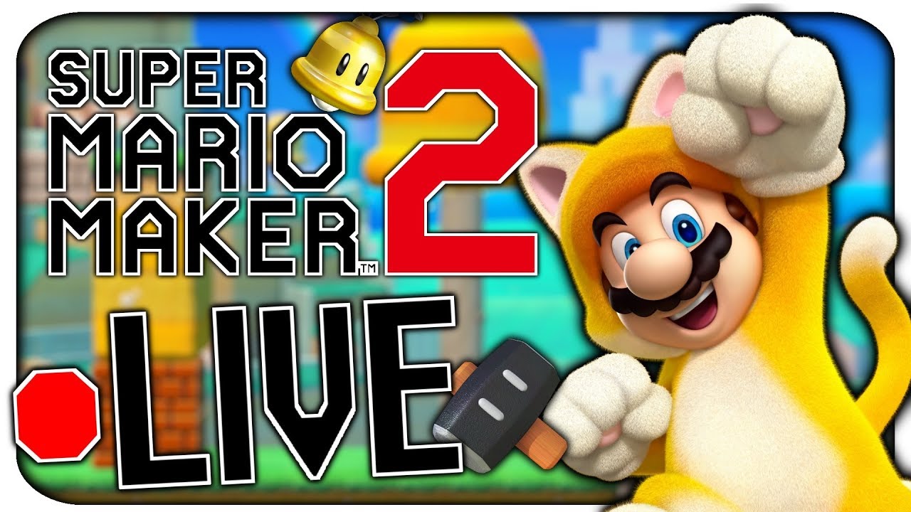 Let's Stream Super Mario Maker 2 (7.4.2020) + Sega Ages Sonic the ...