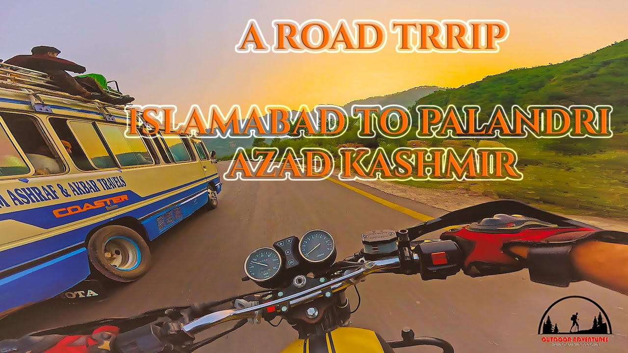 Islamabad to Pallandri Azad Kashmir Road Trip on Bike - YouTube