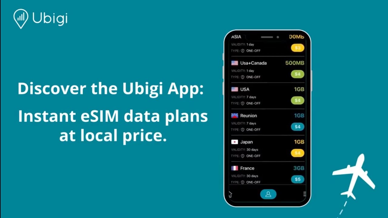 Get stress-free Internet abroad with the Ubigi App 📱 ️ - YouTube
