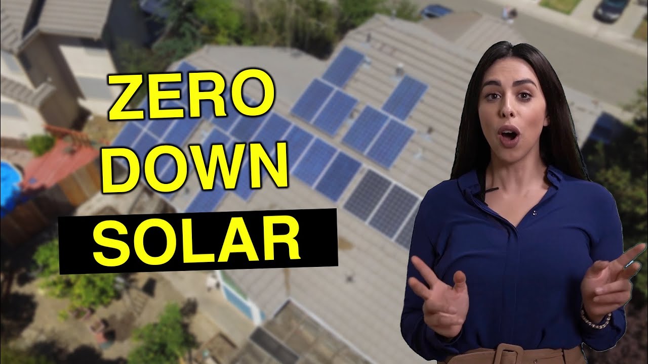 California ZERO Down Solar Loan Explained - YouTube