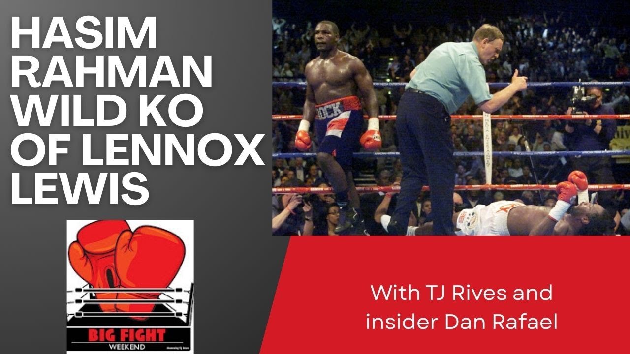 Hasim Rahman Wild KO Of Lennox Lewis - YouTube