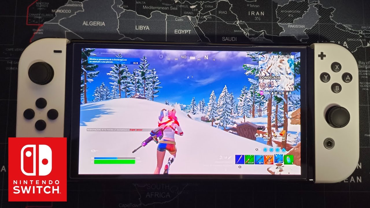 GAMEPLAY FORTNITE EN NINTENDO SWITCH OLED - YouTube