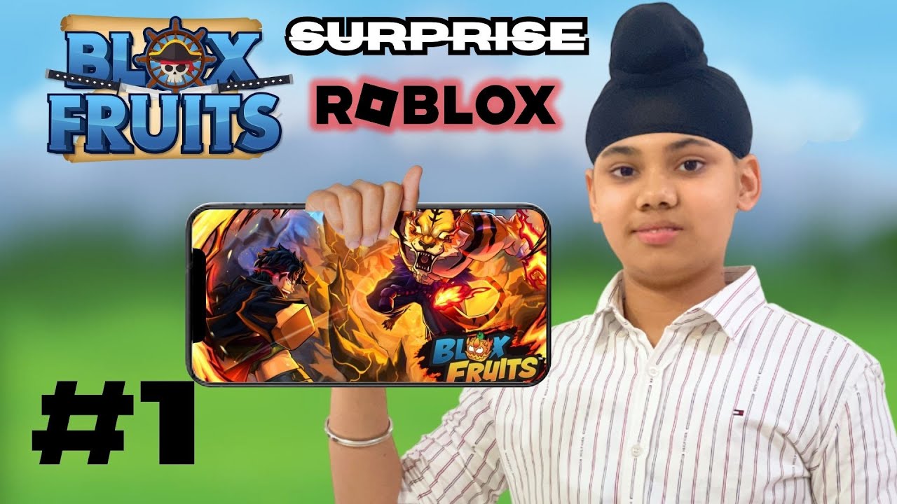 My first day in Blox Fruits || Going to be fun ! || Surprise ...