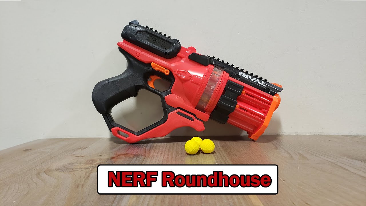 NERF Rival Roundhouse - Review - YouTube