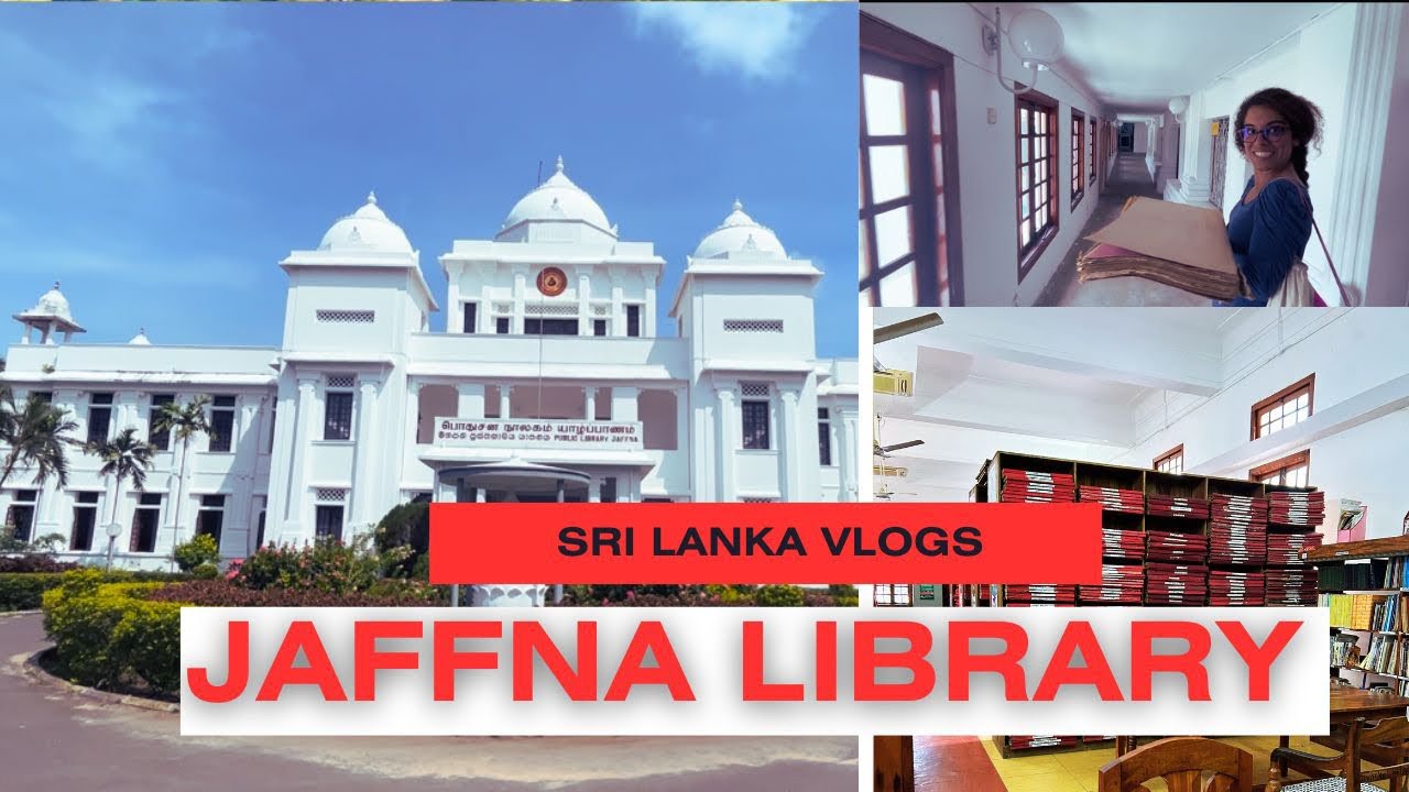 E 5 🇱🇰 Jaffna Public Library's Current status (after being burned to ...