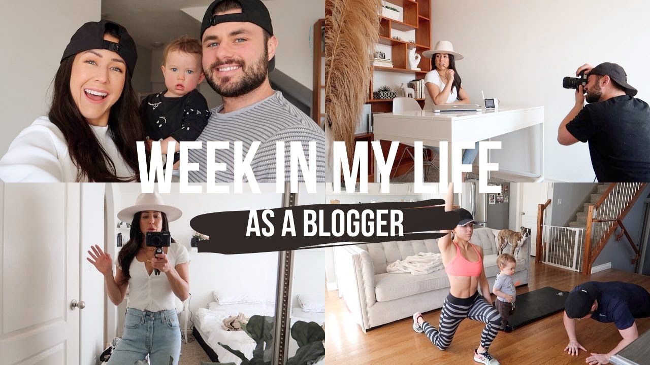 VLOG | WEEK IN MY LIFE AS A BLOGGER, MOM LIFE, WORKOUT ROUTINE - YouTube