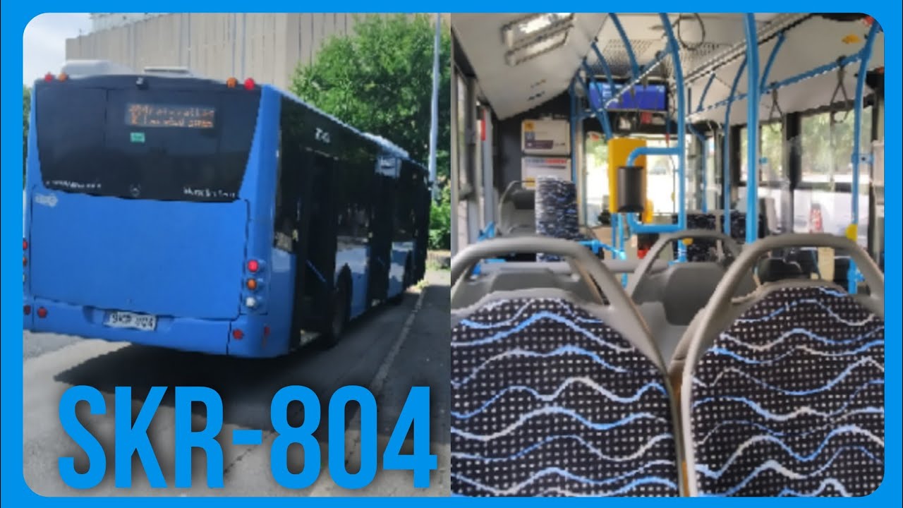 Budapest busz Mercedes Conecto Next Gen (SKR-804) @121 - YouTube