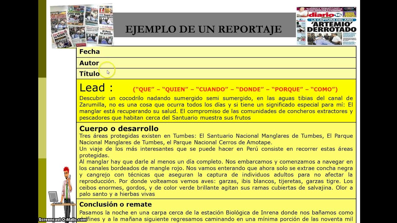 Periodismo Interpretativo - YouTube