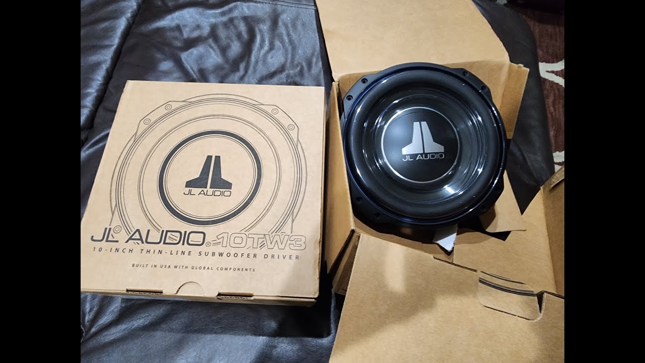 JL Audio 10TW3-D4 Unboxing Best Shallow Mount Sub!!! #bass #jlaudio ...
